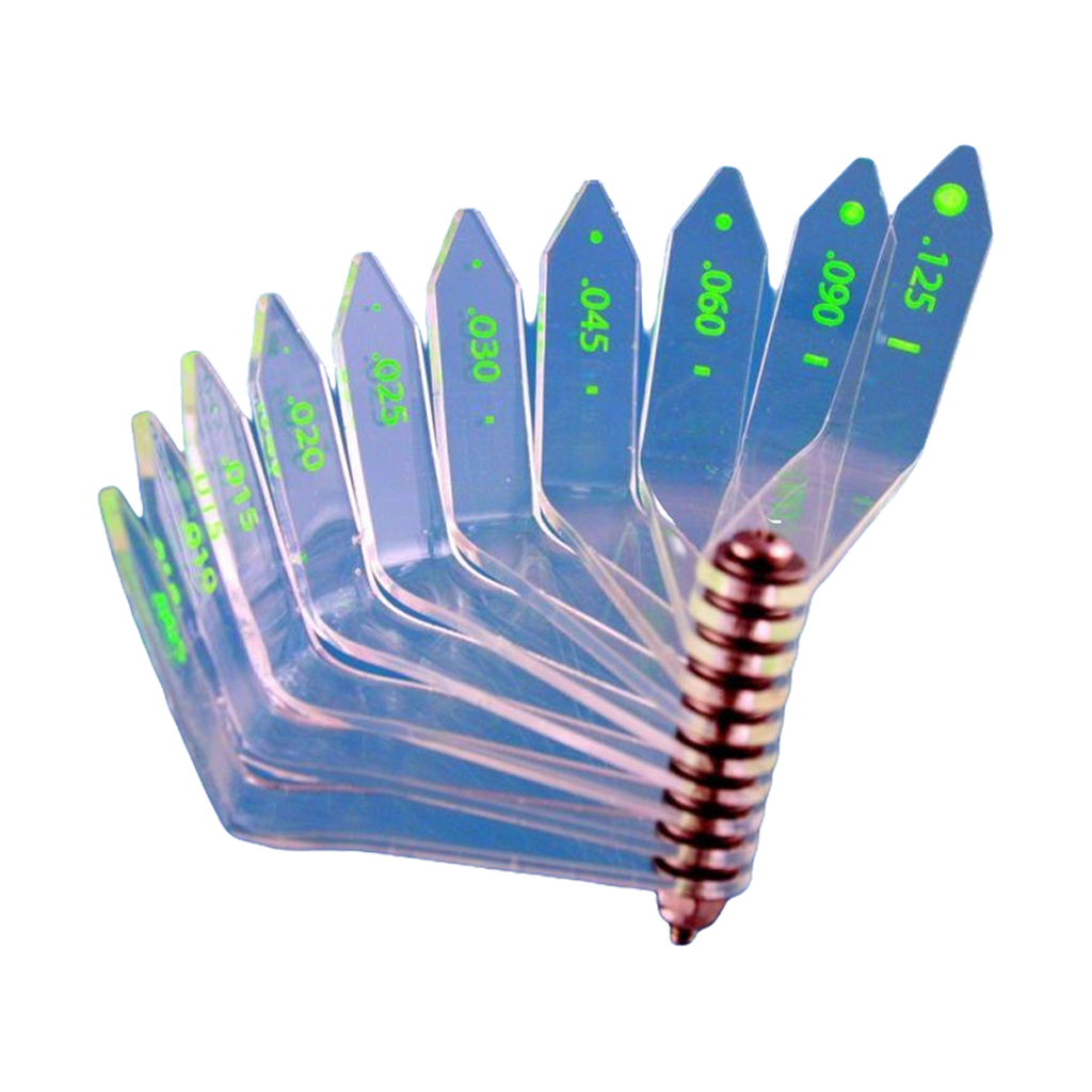 Sizing Test Panel | Test Blokları | Havacılık Penetrant Testi Ürünleri ...